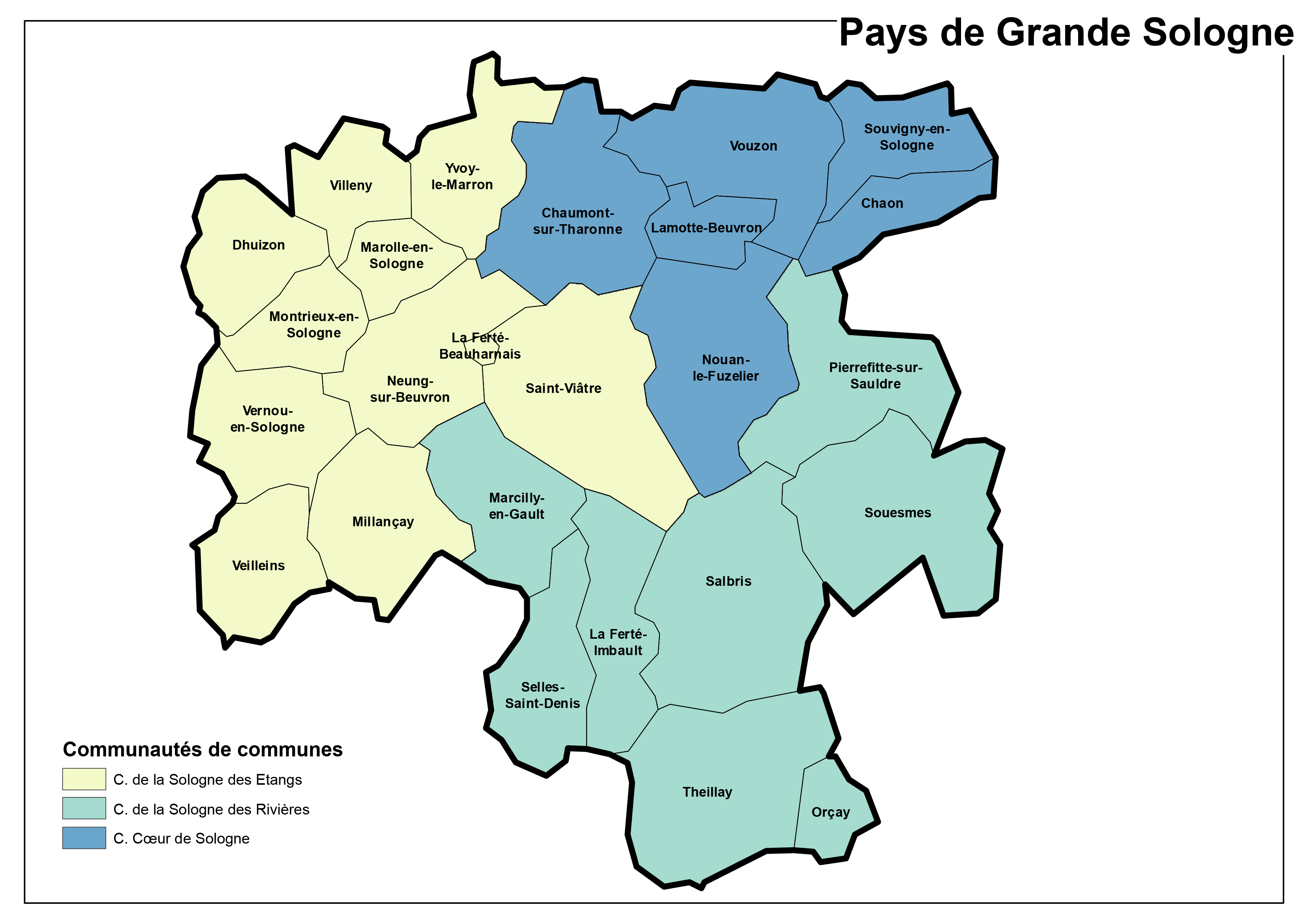 Où Se Trouve La Sologne Sur La Carte De France ? - Automatisation